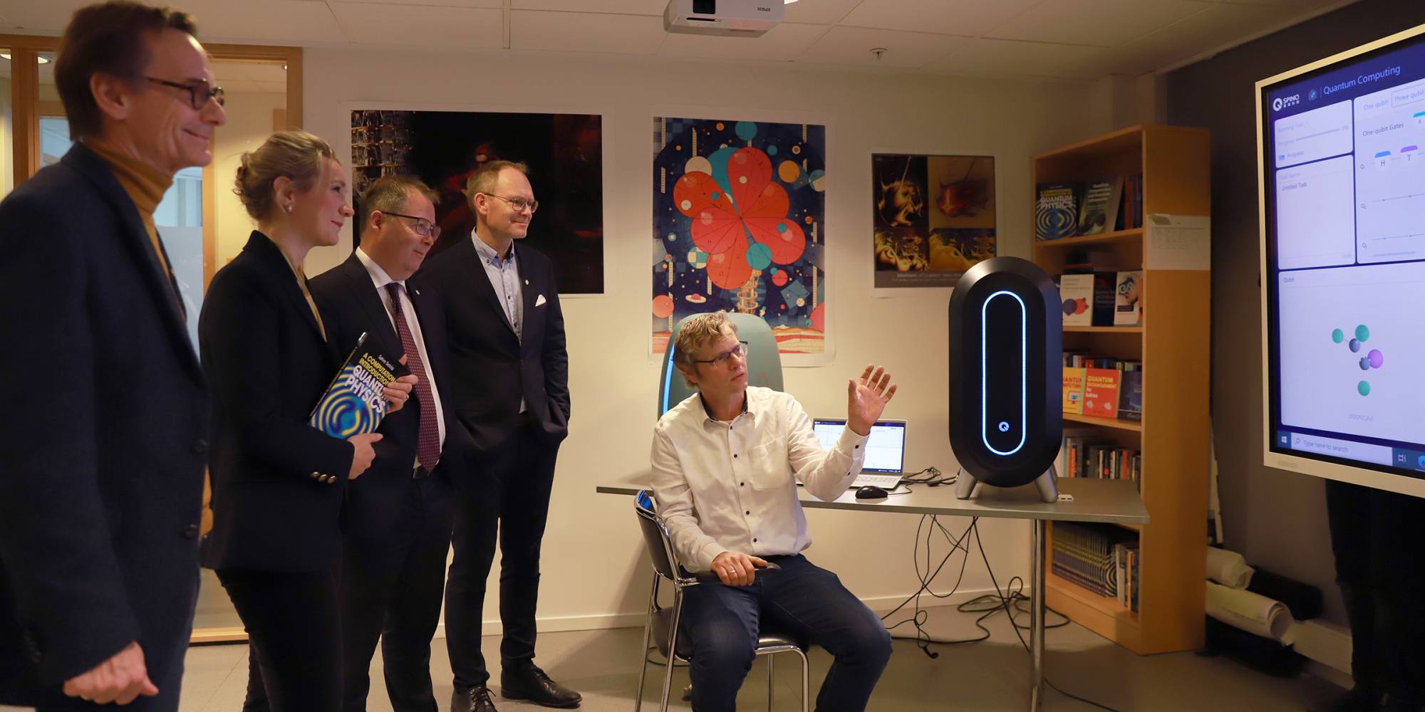 Launched major quantum technology initiative at OsloMet - OsloMet